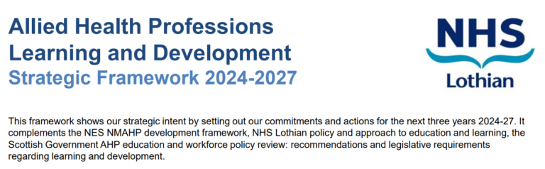 Strategies and Frameworks for AHPs – AHP Practice Education